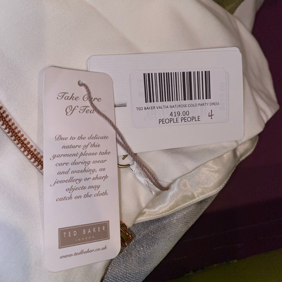 Ted Baker London | Dresses | Nwt Ted Baker Off The Shoulder Valtia ...